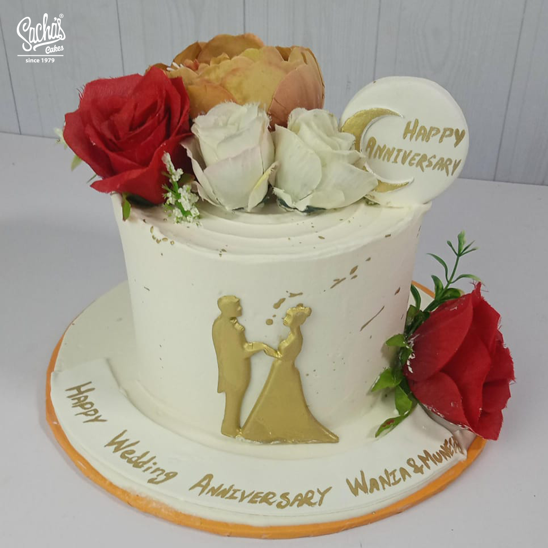 Together Forever Anniversary Cake – Sacha's Cakes