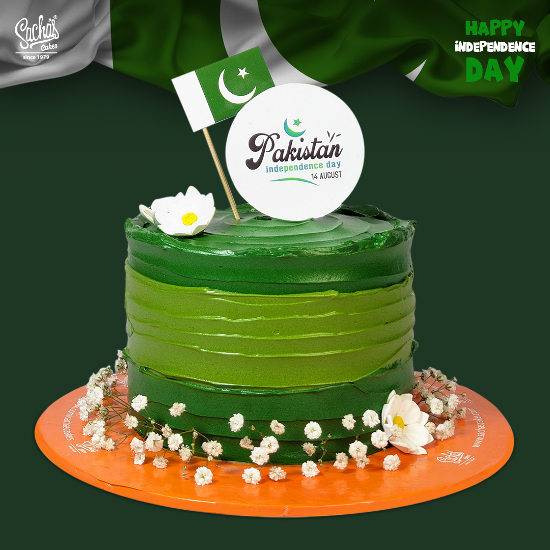 Freedom Elegance Cake | Best Independence day Cake – Sacha's Cakes