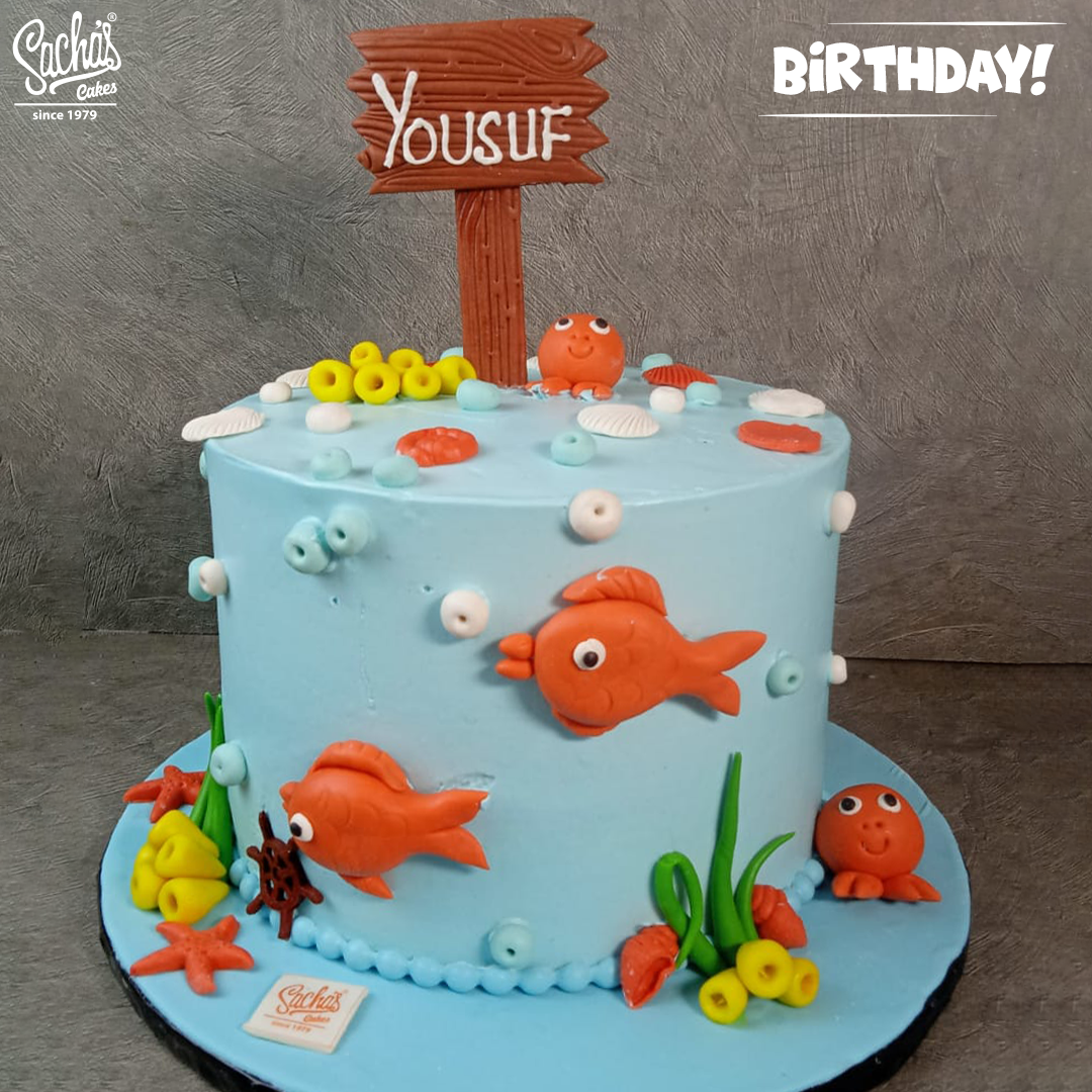 Sea Creatures Spectacular Birthday Cake – Sacha's Cakes