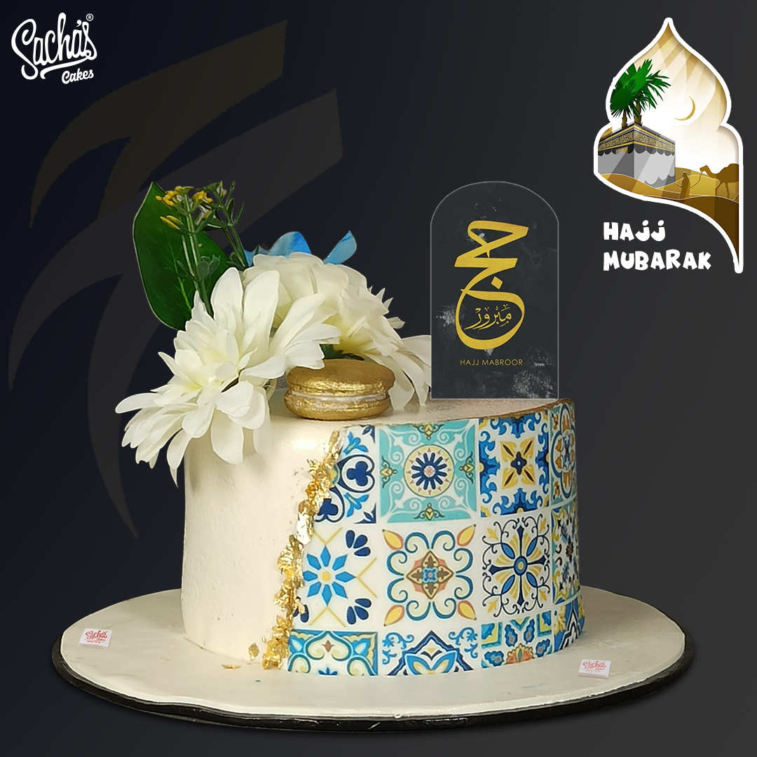 Hajj Mubarak Moments Delight Cake | Best Hajj/Umrah Mubarak Cakes ...