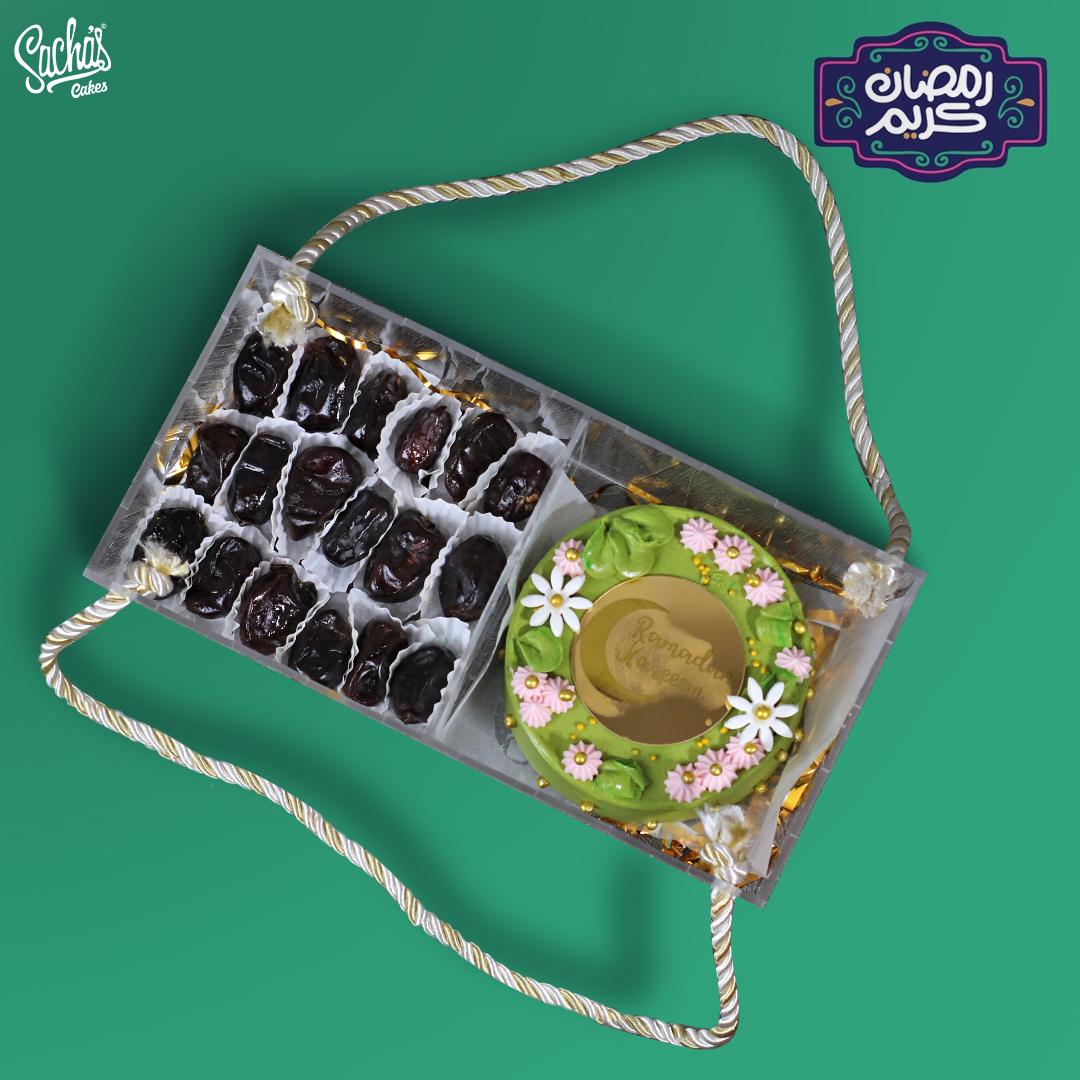 Ramadan Mubarak Date n Cake Bento Gift Box | Ramadan Gift n Cake in ...