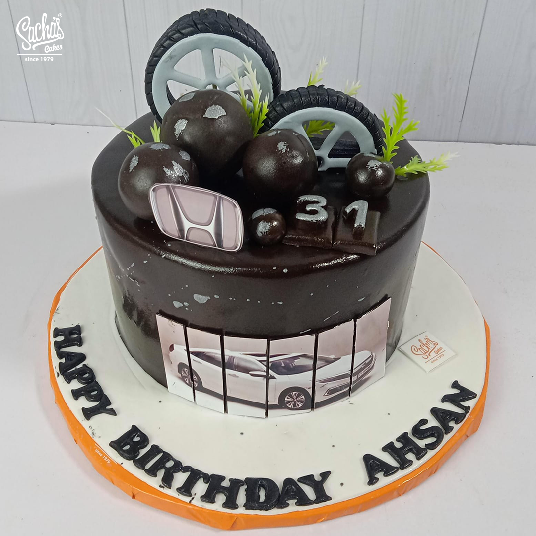Speedway Celebration Cake – Sacha's Cakes