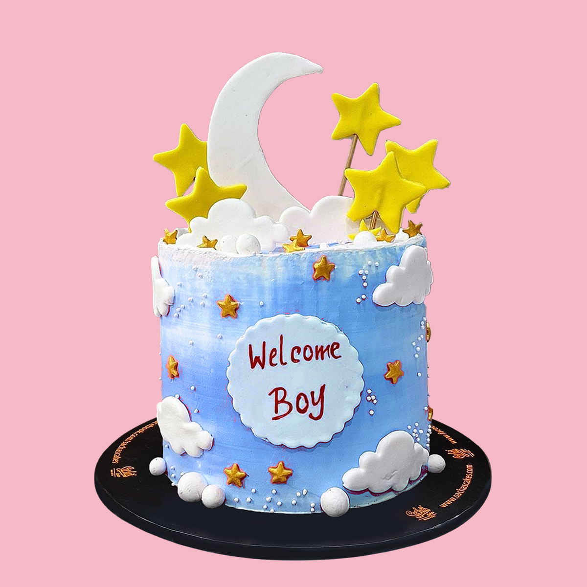 Welcome Boy Theme Cake – Sacha's Cakes