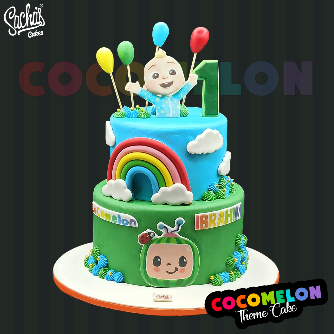 Cocomelon Theme Birthday Cake – Sacha's Cakes