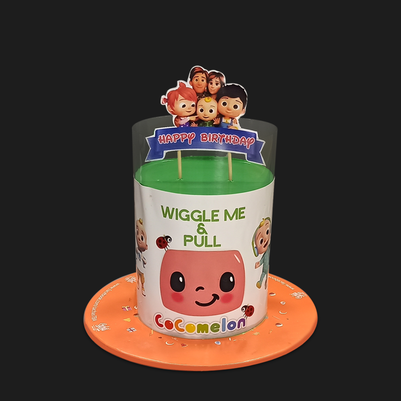 Cocomelon Pull me up Cake – Sacha's Cakes