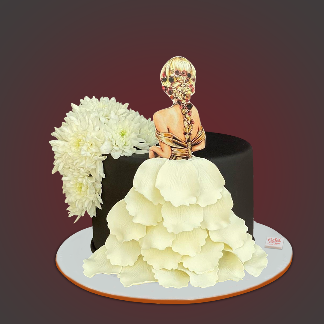 Beautiful Girl Theme Cake – Sacha's Cakes